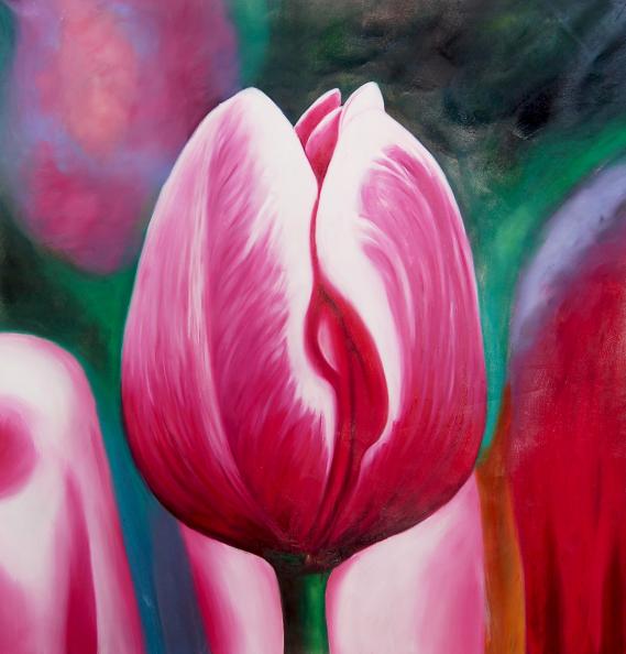 Schilderij de Tulp | Kunst voor in huis