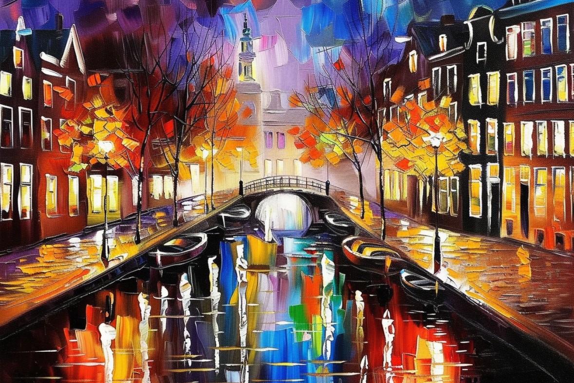 Kunst voor in huis, prachtige olieverf schilderijen